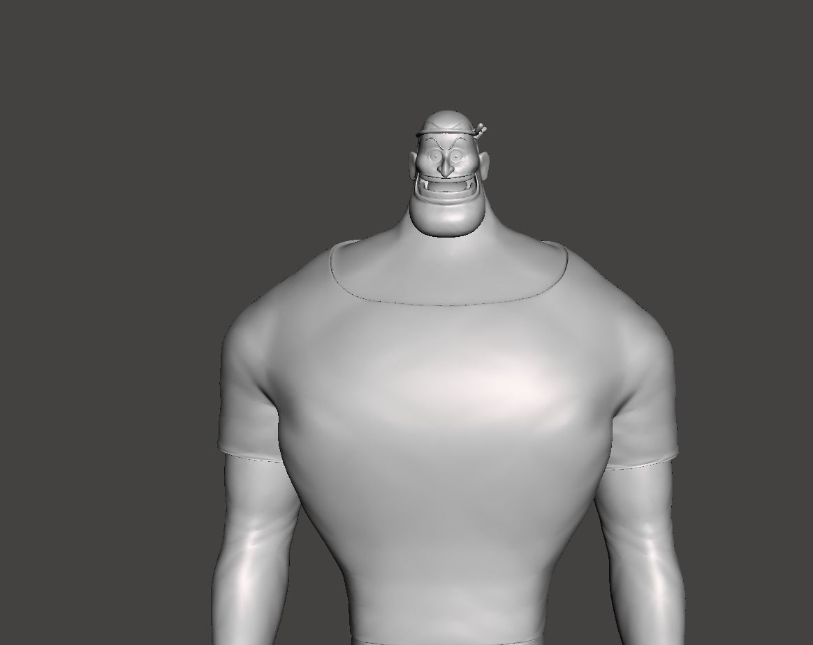 Sapi fish saleman One piece 3D Model 3D model 3D printable | CGTrader