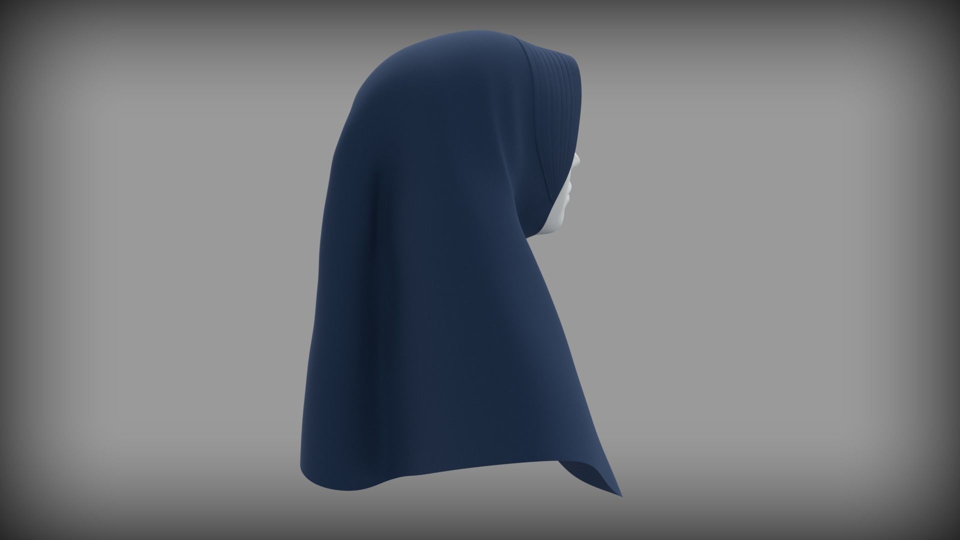 Islamic Fashion Hijab 3D model | CGTrader