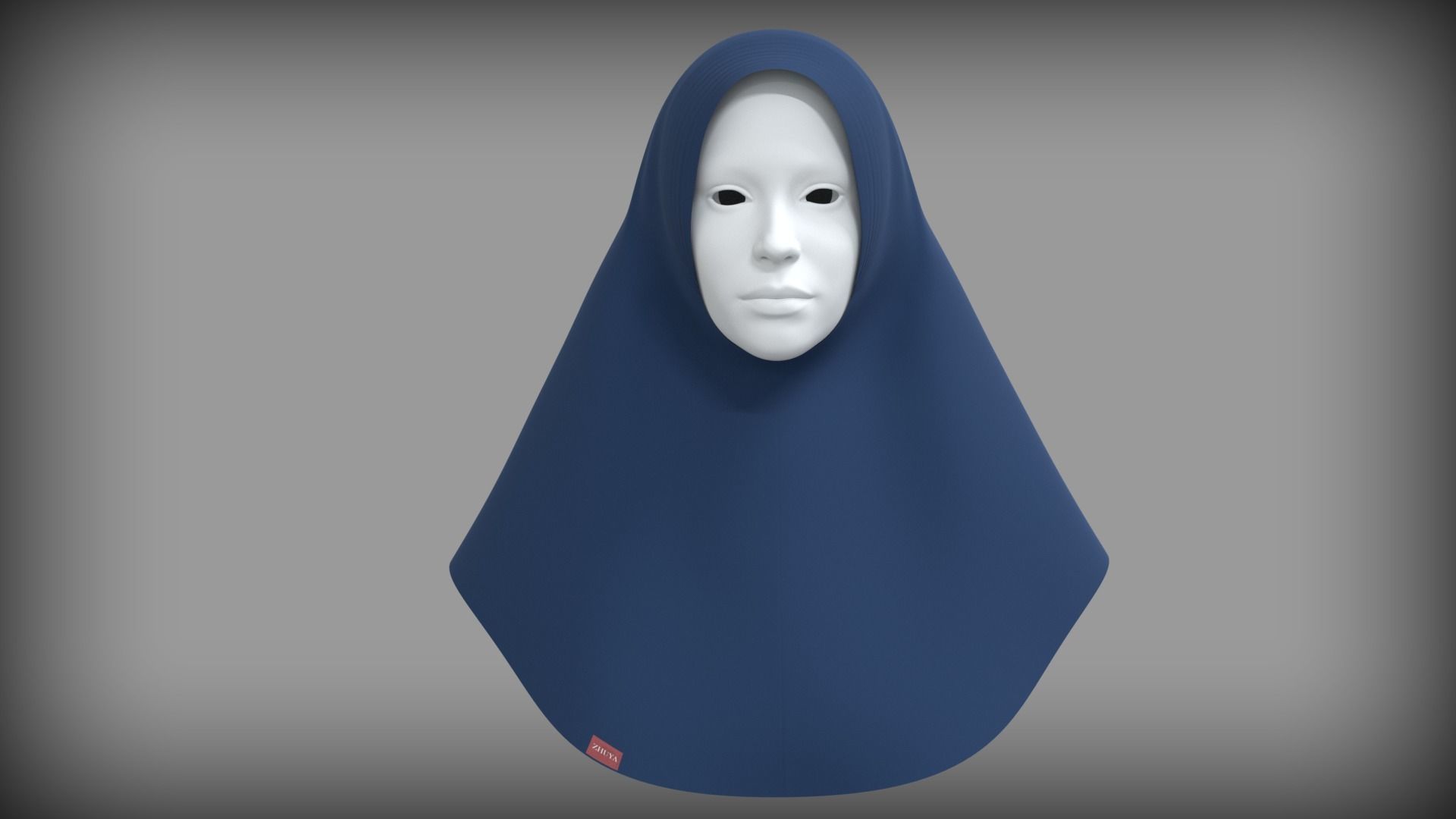 Islamic Fashion Hijab 3D model | CGTrader