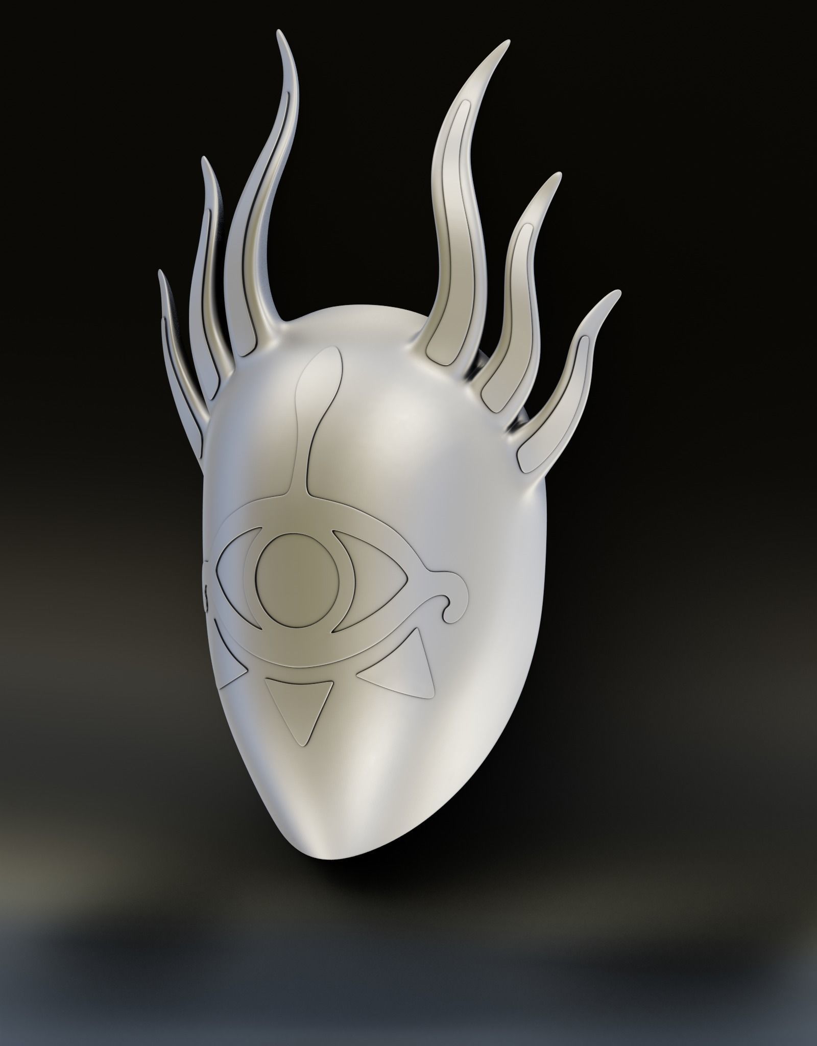 Master Kohga Mask 3D model 3D printable | CGTrader