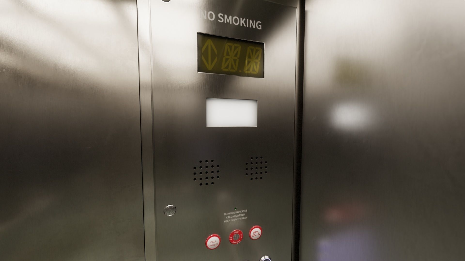 3D model Real-time Elevator Cab Interior 04 VR / AR / low-poly | CGTrader