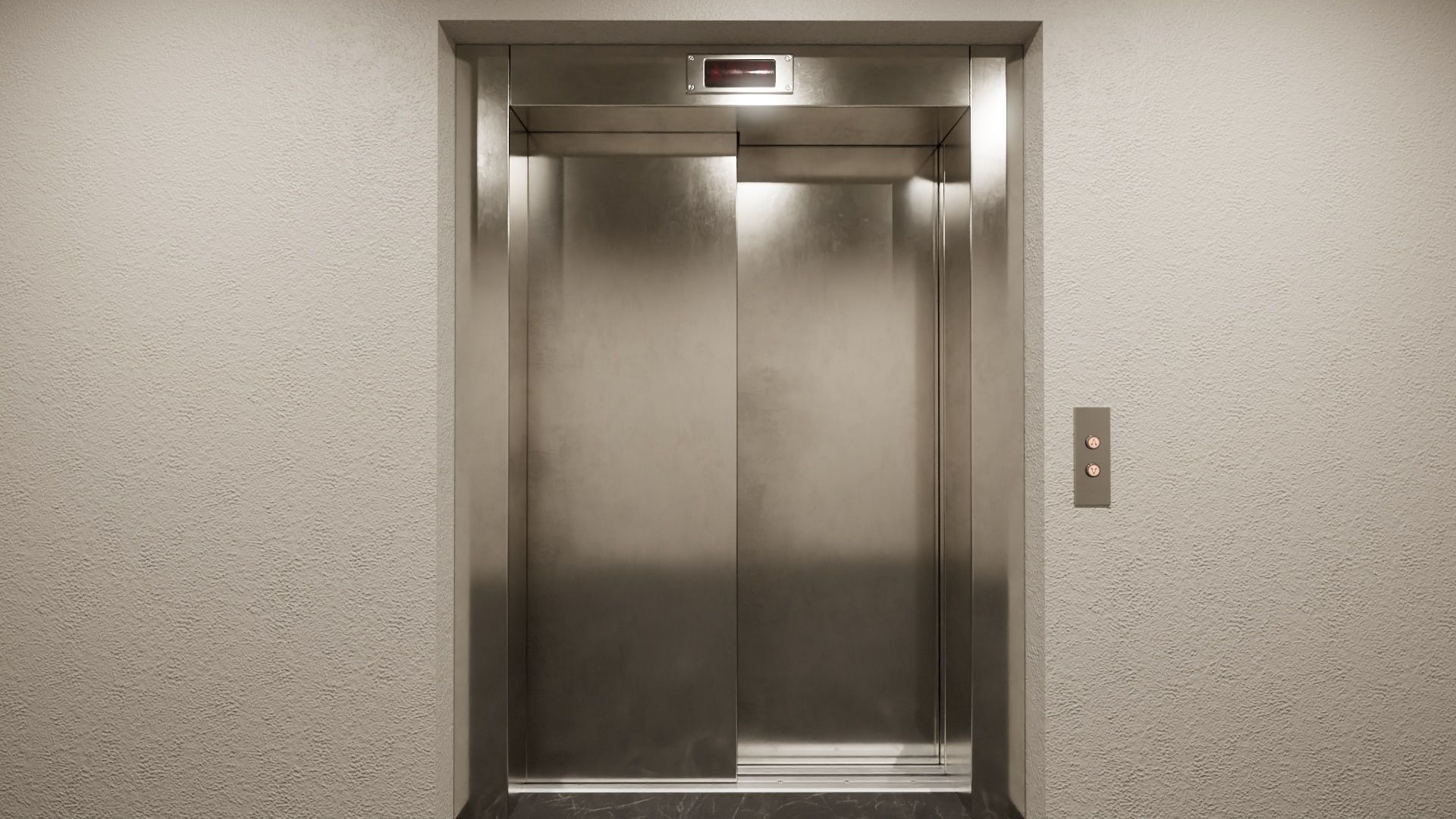 3D model Real-time Elevator Cab Interior 04 VR / AR / low-poly | CGTrader