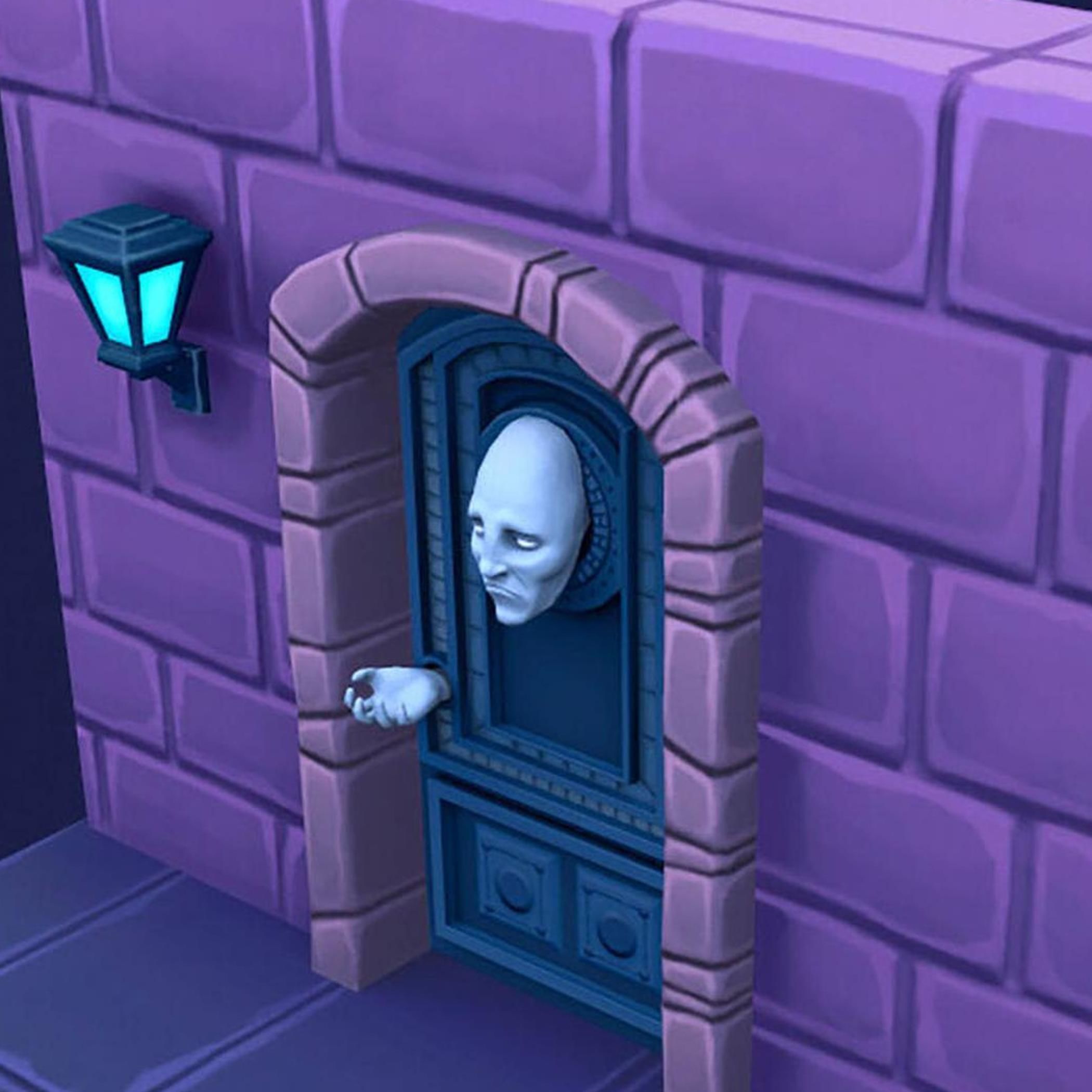 Hell Modern Game Gate Scene 3D model | CGTrader