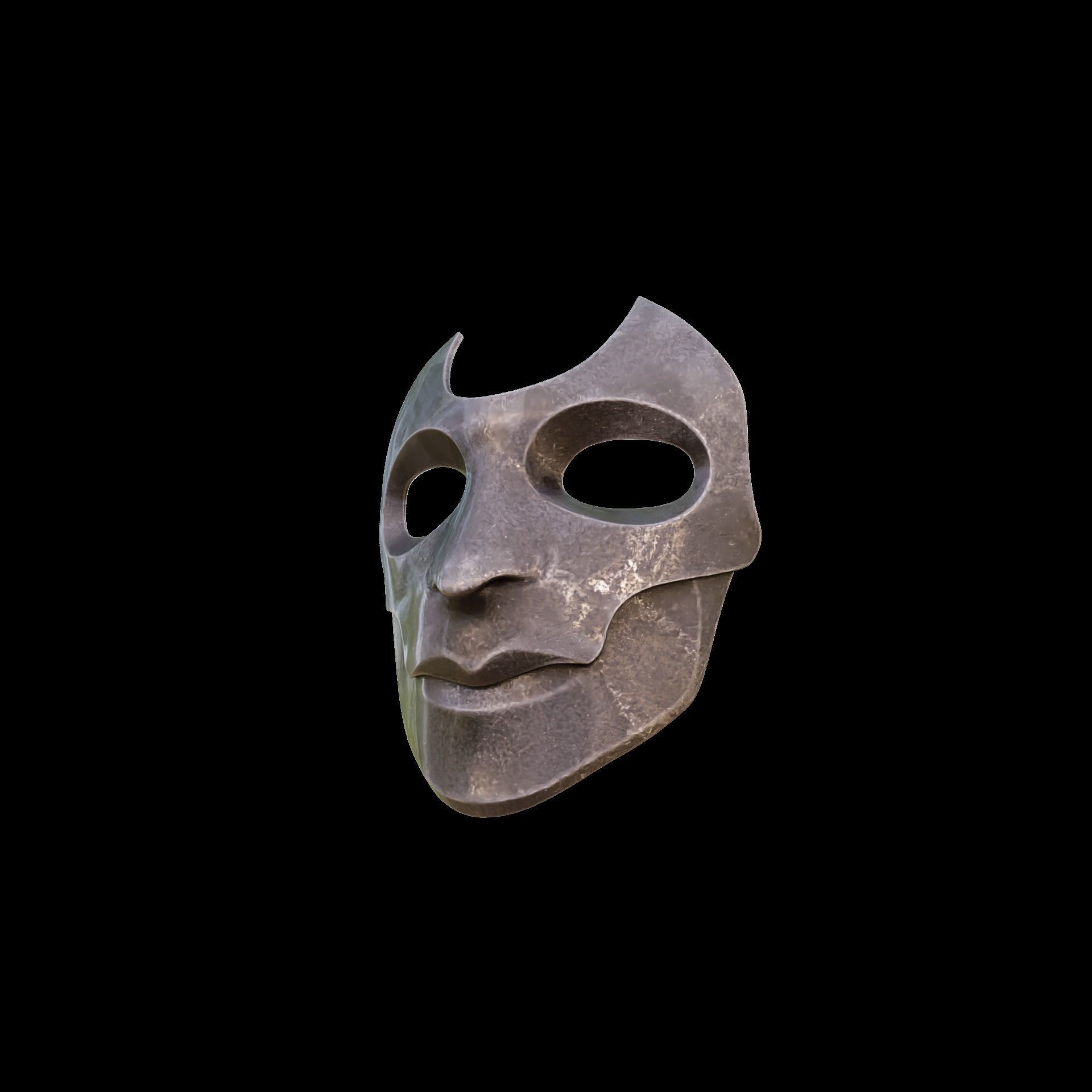 Fantasy Dark Justiciar Mask Baldurs Gate 3 3D model 3D printable | CGTrader