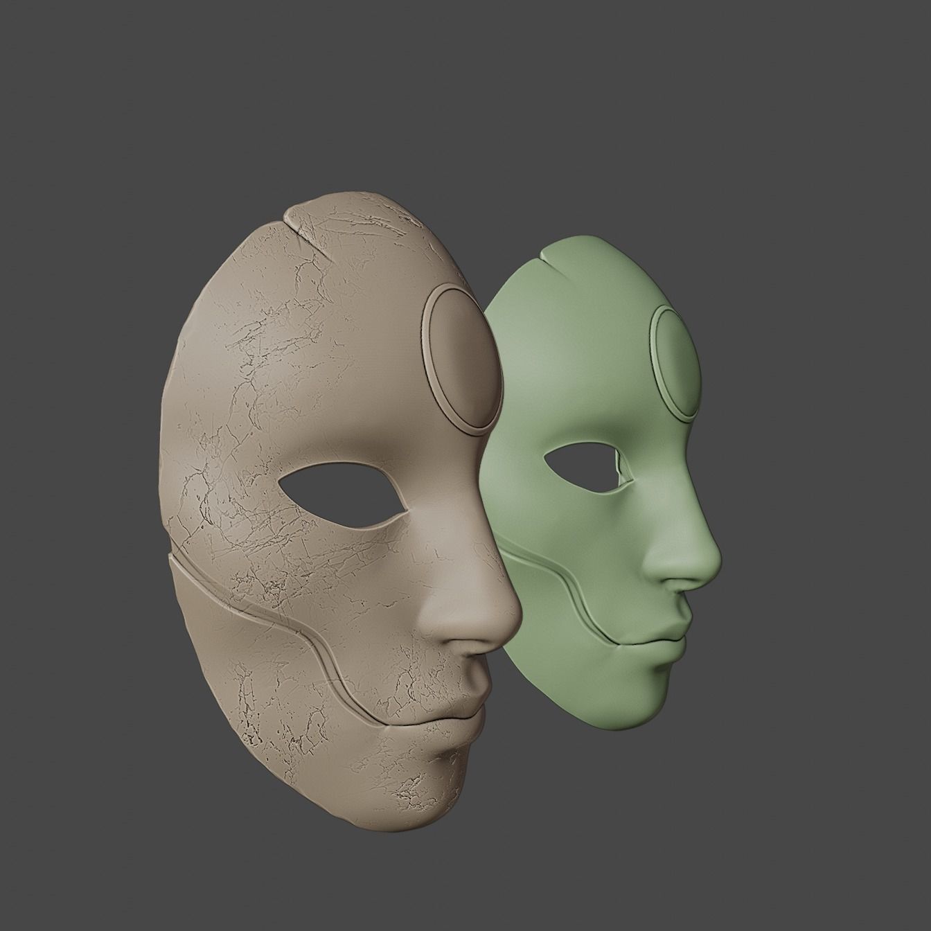 Fantasy Shar Mask Baldurs Gate 3 3D model 3D printable | CGTrader
