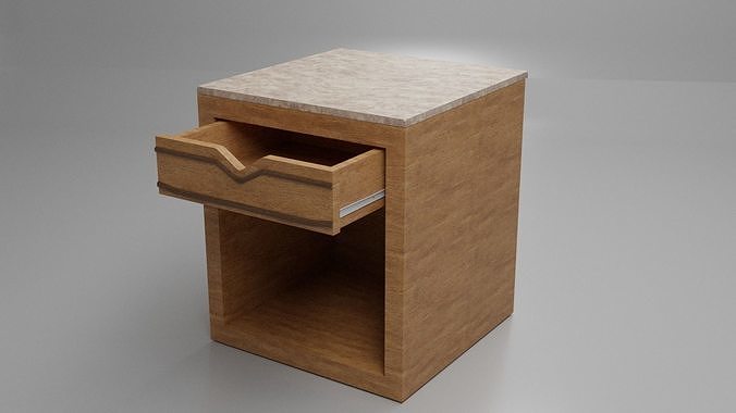 High-Quality 3D Model of a Modern Small Table free 3D model | CGTrader