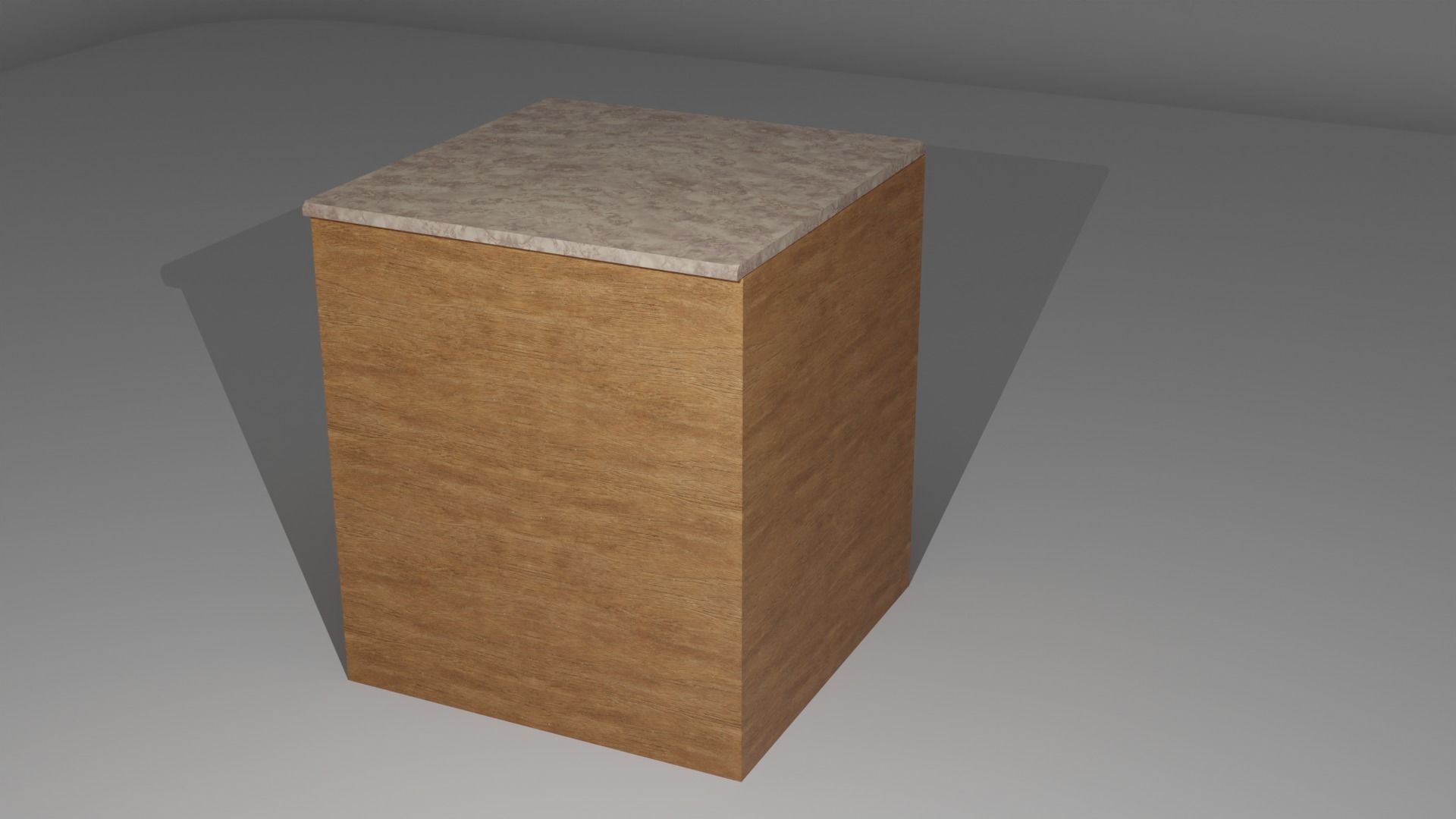 High-Quality 3D Model of a Modern Small Table free 3D model | CGTrader