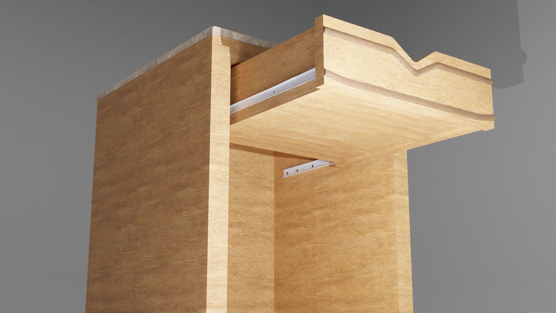 High-Quality 3D Model of a Modern Small Table free 3D model | CGTrader