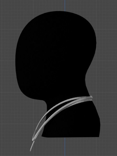 3D model Sculpted at the Avant-garde of Cuban Chain Digital Art VR / AR ...