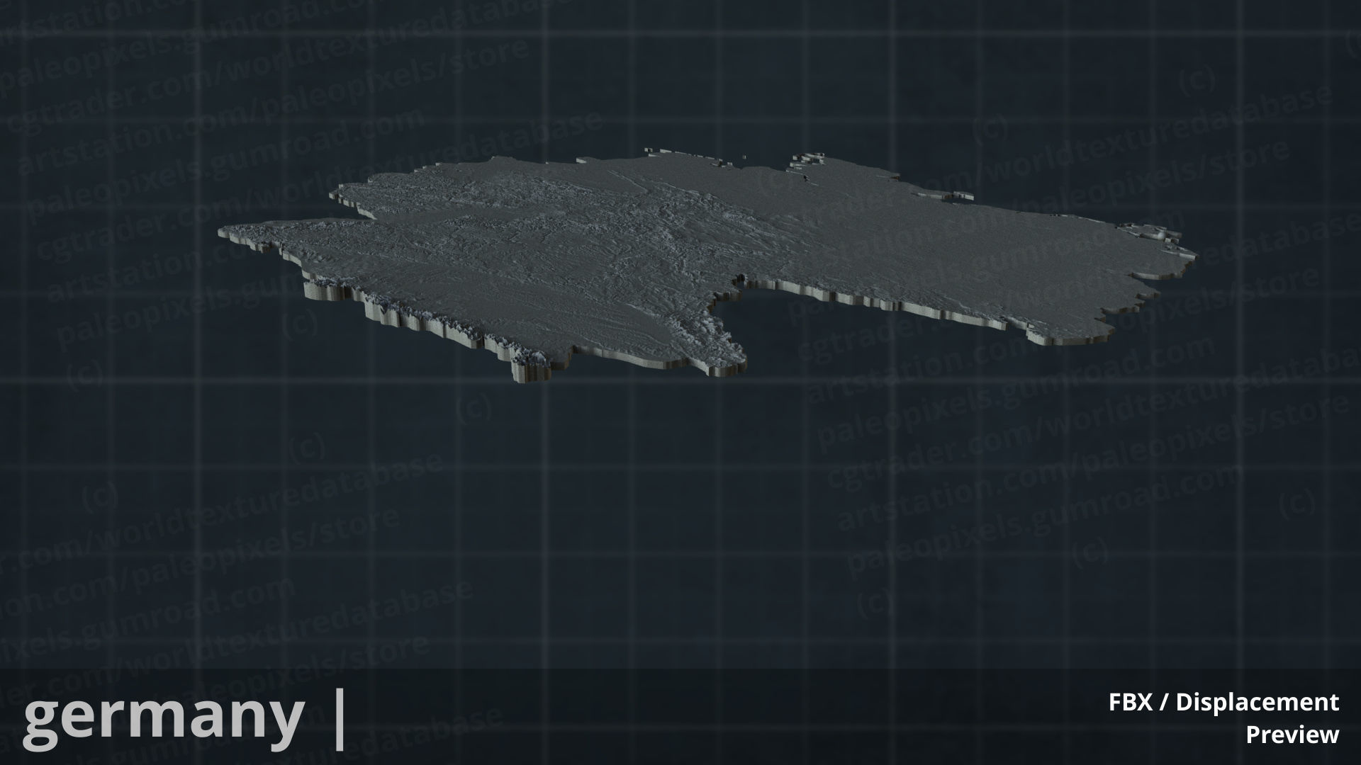 Germany FBX 3D printable mesh 3D model 3D printable | CGTrader