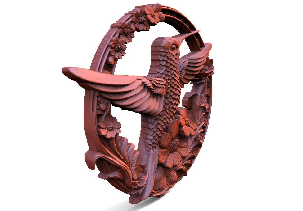 Hummingbird CNC 3D model 3D printable | CGTrader