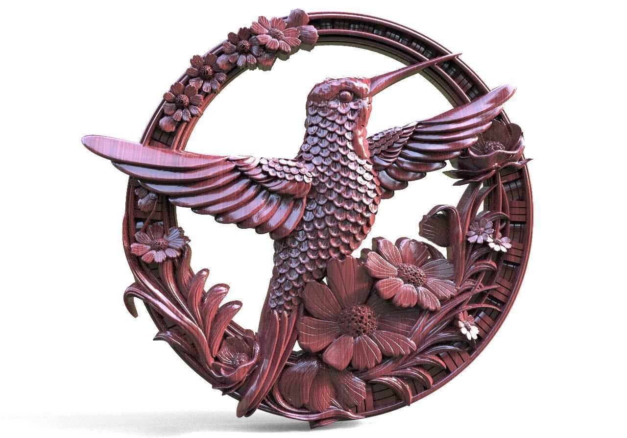 Hummingbird CNC 3D model 3D printable | CGTrader
