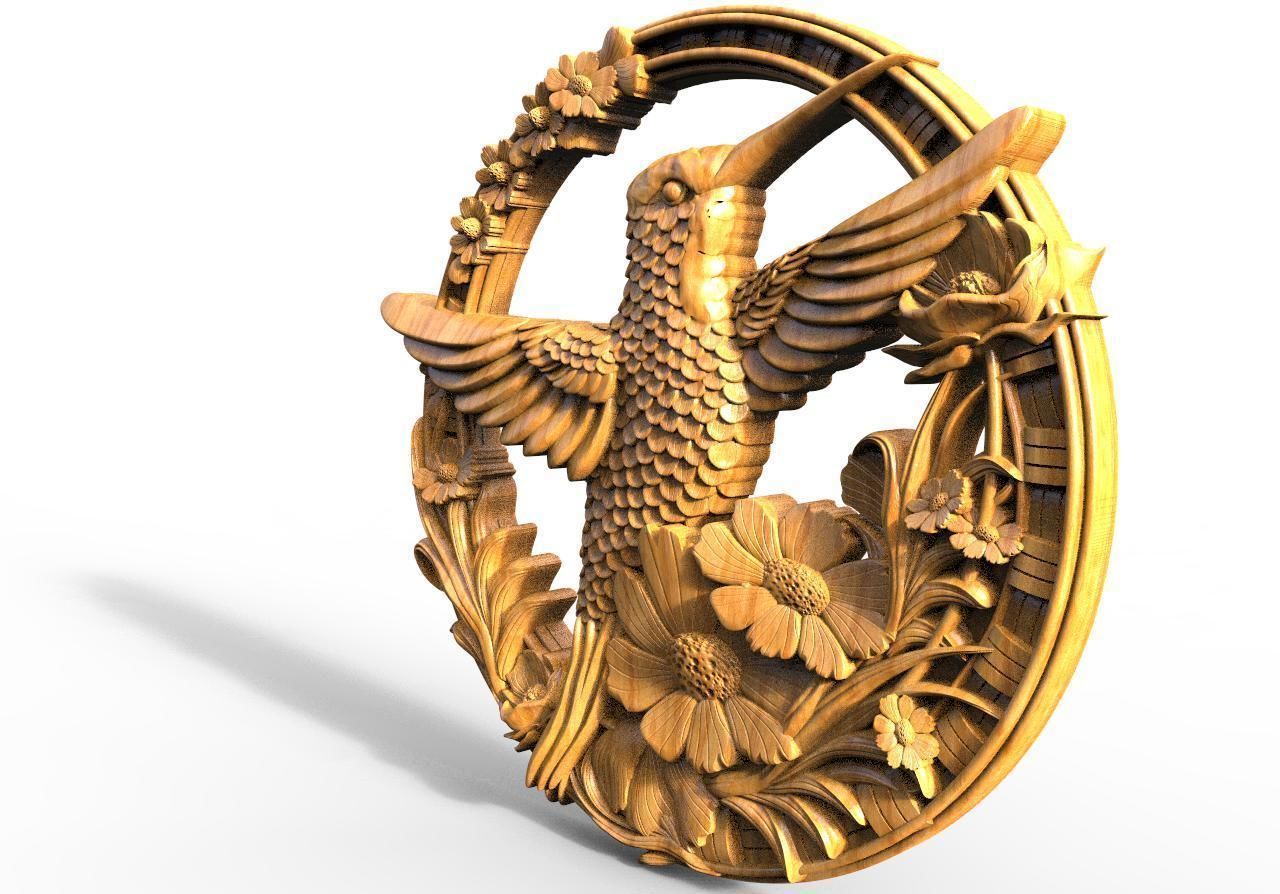 Hummingbird CNC 3D model 3D printable | CGTrader
