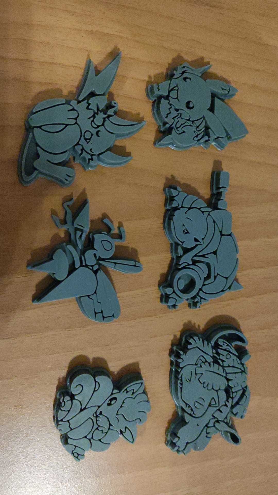 Pokemon pins pack - 1st generation 3D model 3D printable | CGTrader