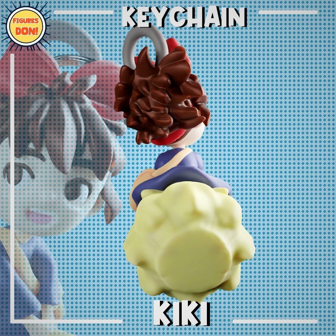 Kiki - Kiki Delivery Services - Keychain free 3D model 3D printable ...