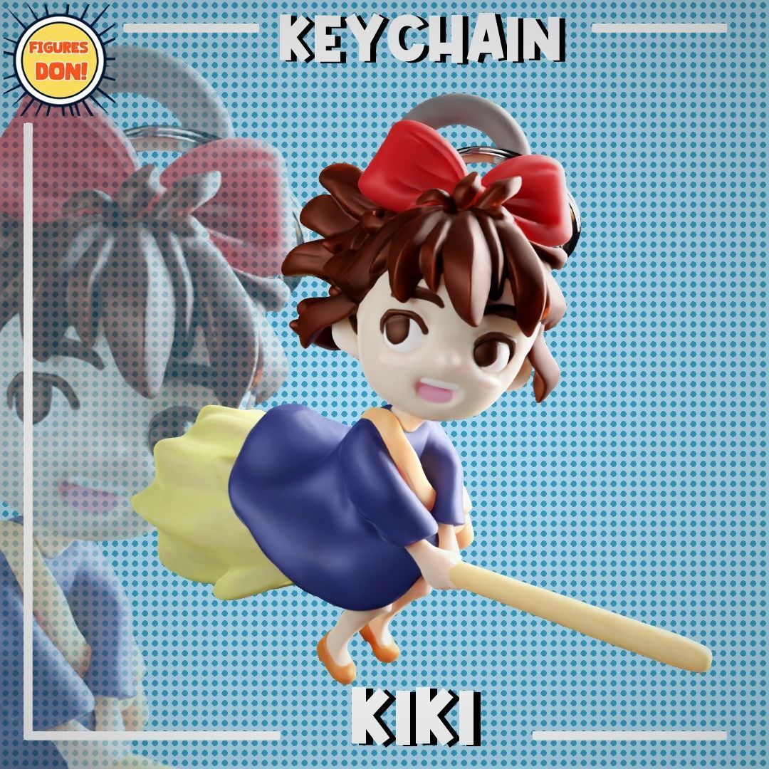 Kiki - Kiki Delivery Services - Keychain free 3D model 3D printable | CGTrader