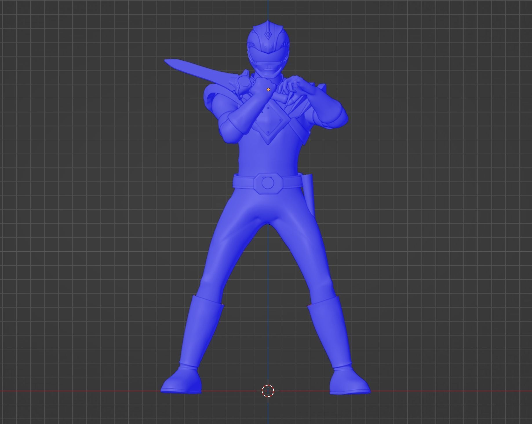 Green Ranger - Mighty Morphin Power Ranger 3D model rigged | CGTrader