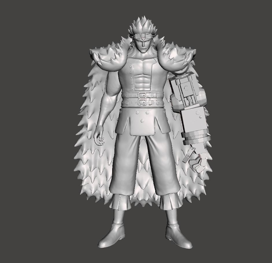 Eustass Captain Kid after timeskip 3D Model 3D model 3D printable ...