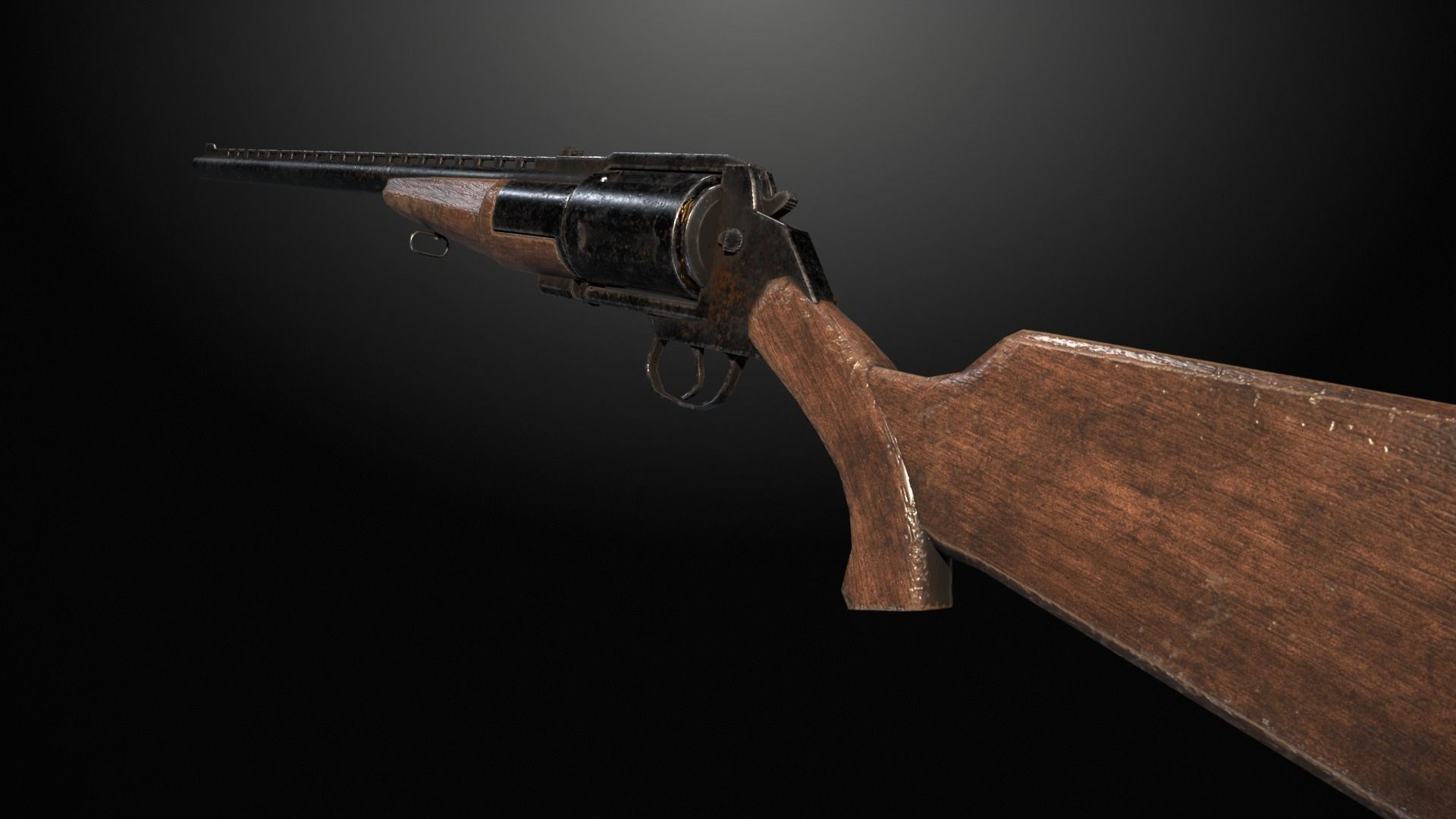 3D model Shotgun MC-255 VR / AR / low-poly | CGTrader