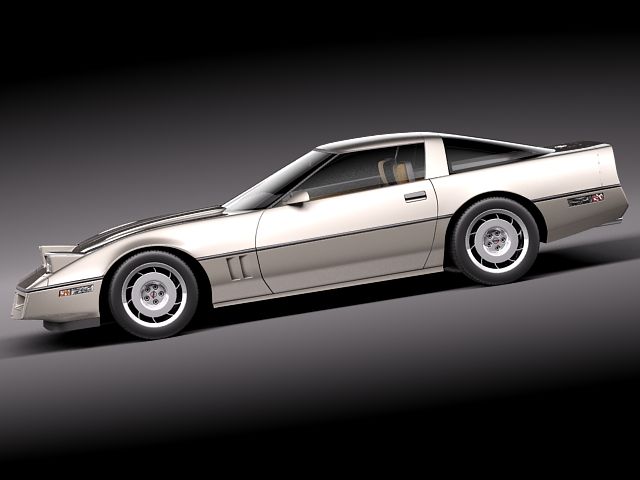 Chevrolet Corvette C4 Coupe 3D model | CGTrader