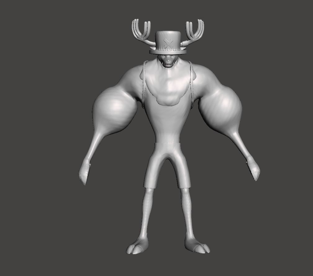 Tony Tony Chopper arm point 3D Model 3D model 3D printable | CGTrader