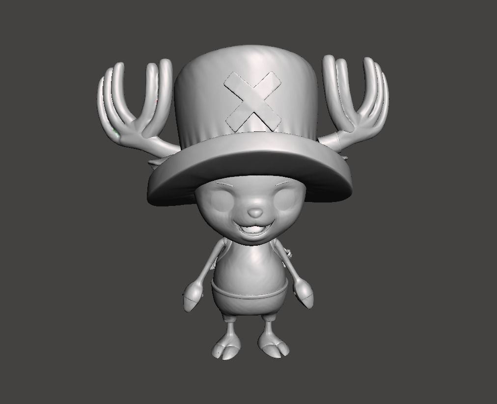 Tony Tony Chopper before timeskip 3D Model 3D model 3D printable | CGTrader