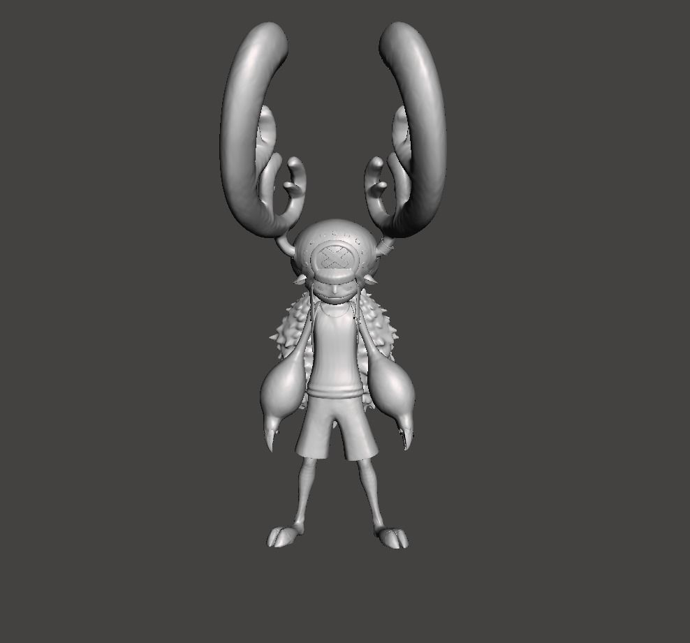 Tony Tony Chopper Horn point 3D Model 3D model 3D printable | CGTrader