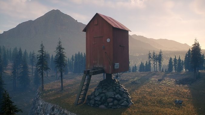 3D model Game-Ready Ongu Windmill VR / AR / low-poly | CGTrader