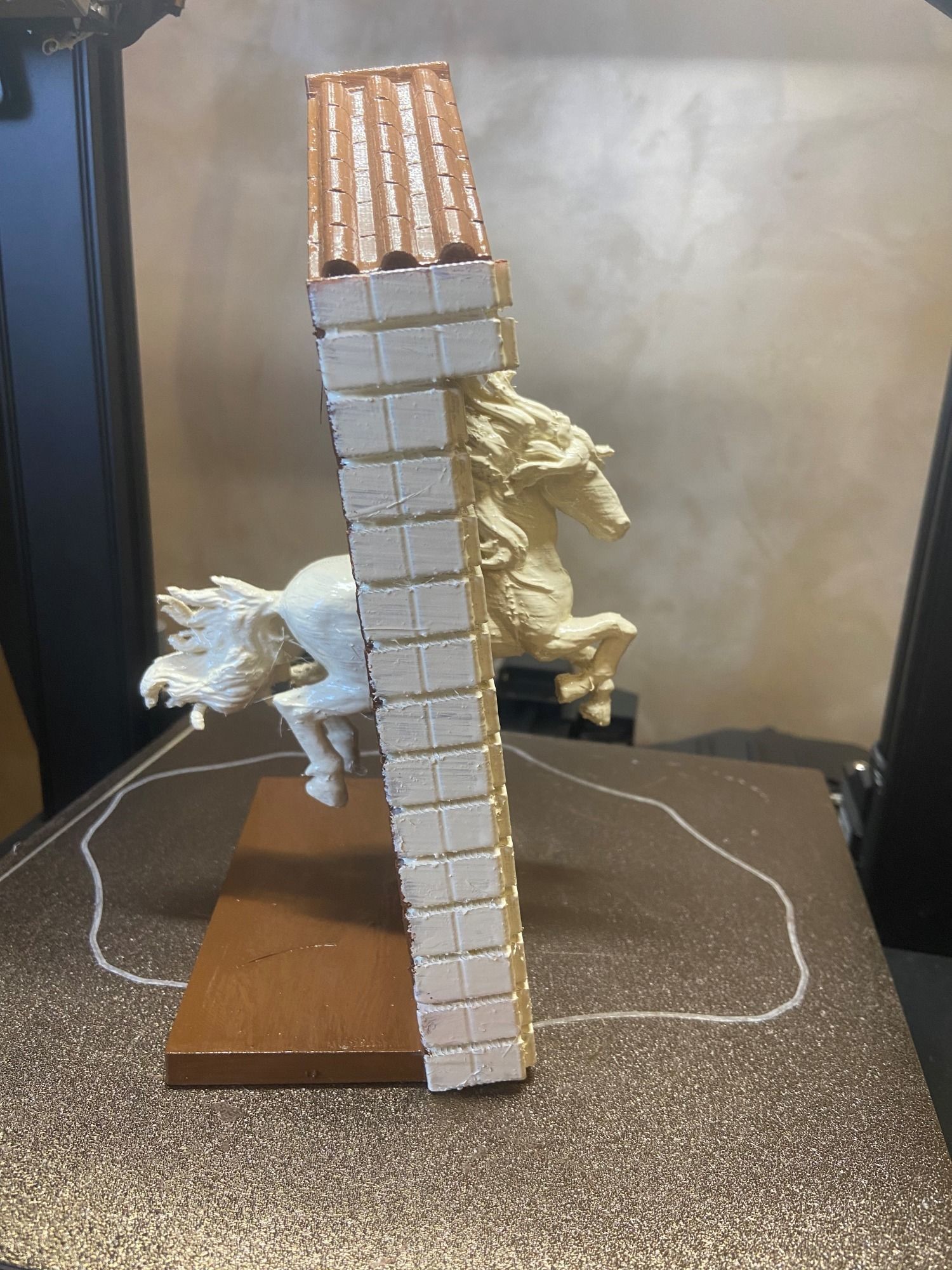 A Beautiful Horse Frame 3D model 3D printable | CGTrader