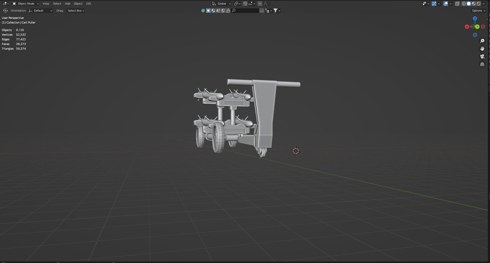 Ballistic Missile Cart free VR / AR / low-poly 3D model | CGTrader