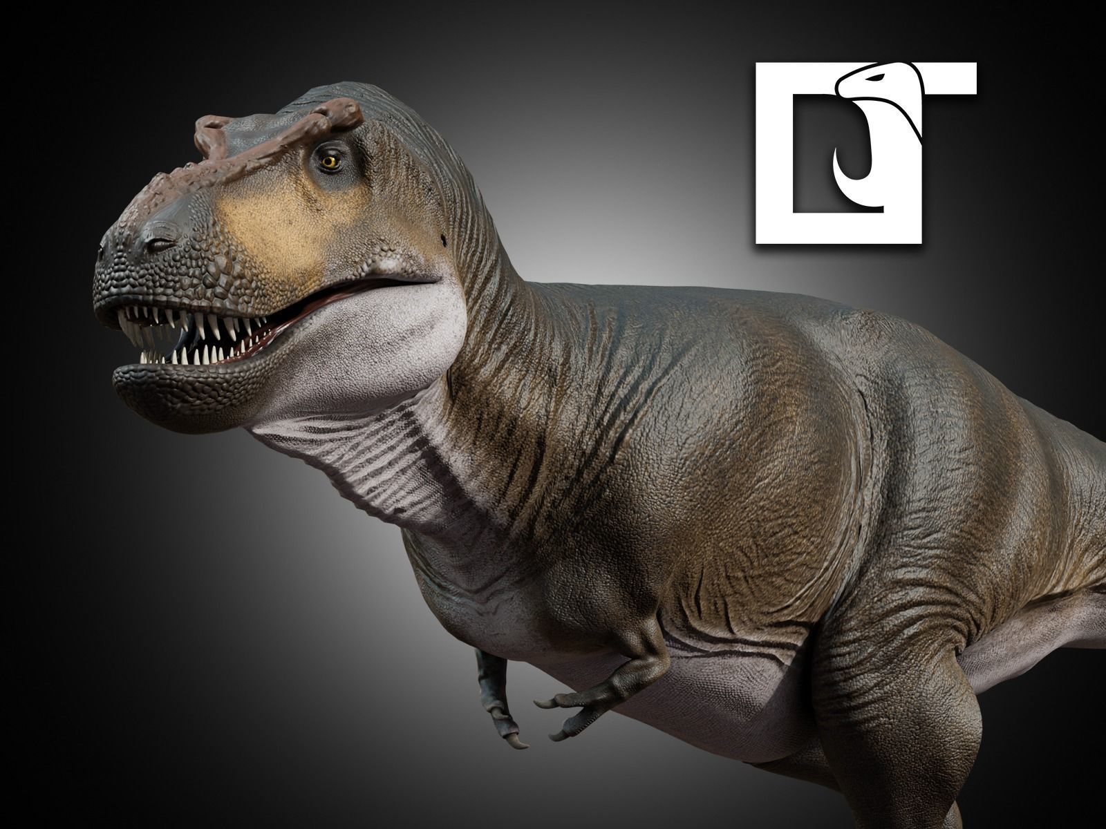 3D model Tyrannosaurus rex VR / AR / low-poly | CGTrader