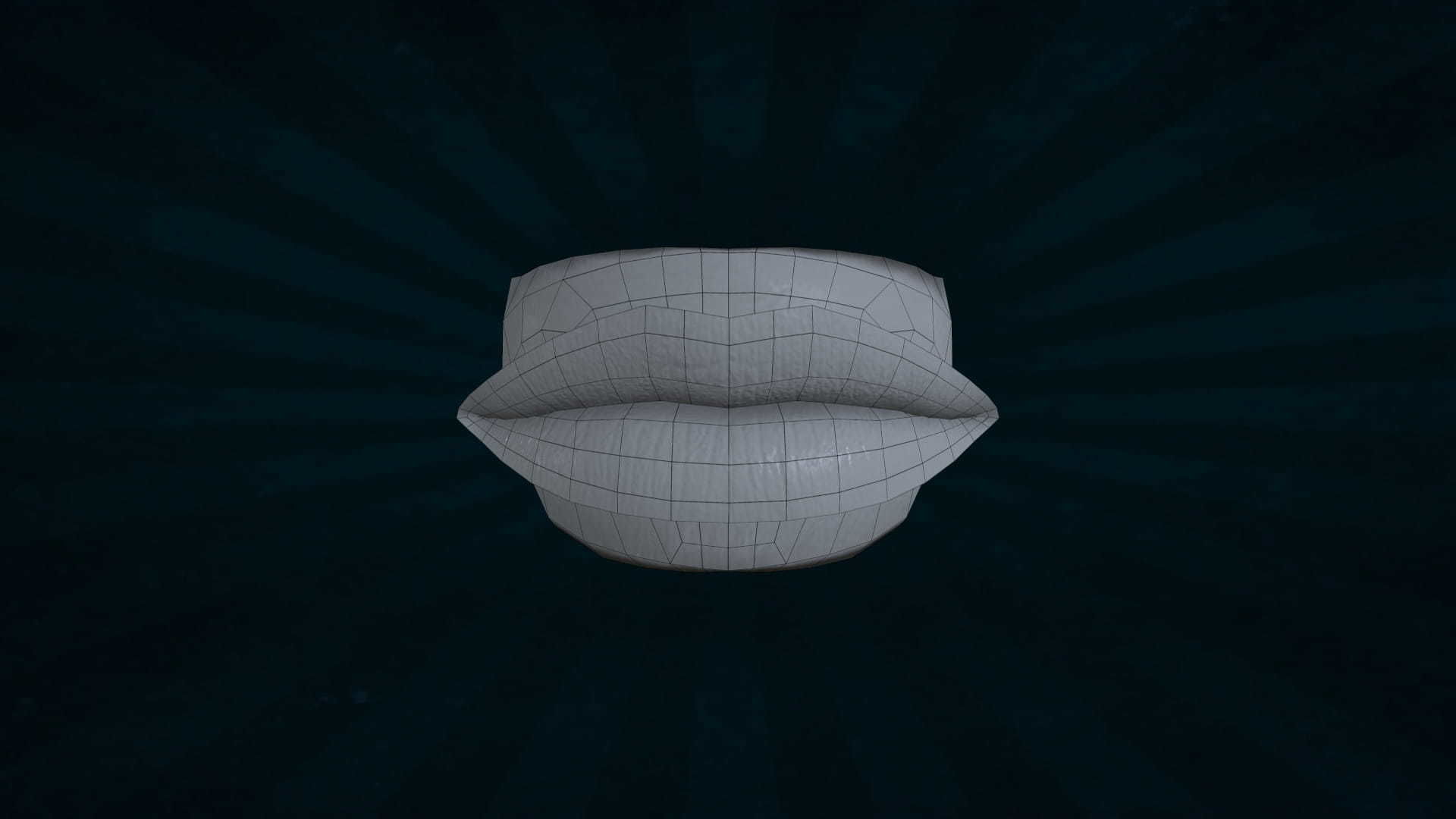 3D model LIPS-004 Rigged Woman Mouth VR / AR / low-poly | CGTrader