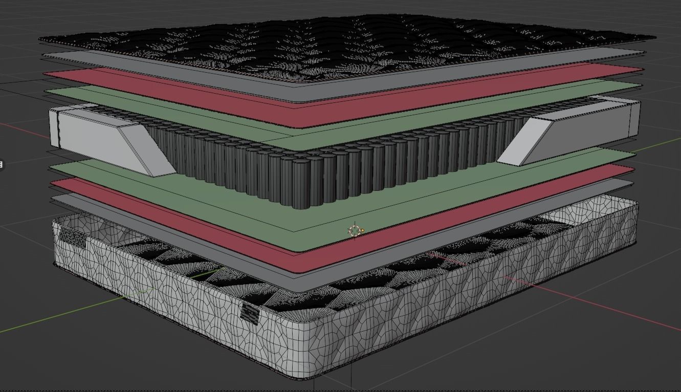 Matress 3D model free 3D model | CGTrader