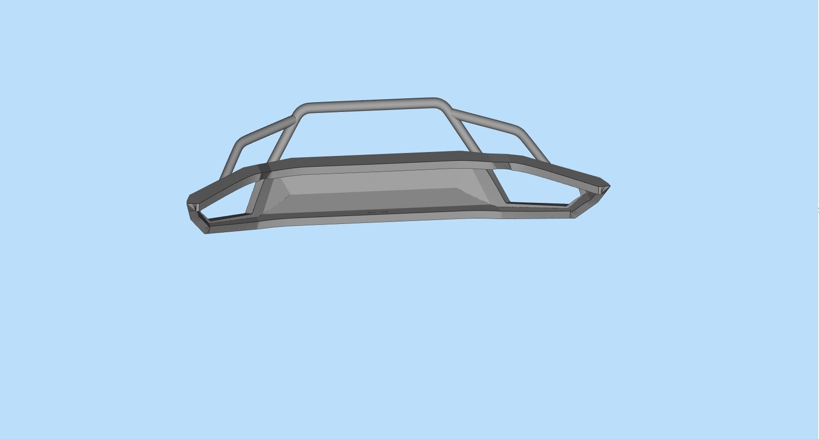 Printable STL Front Bumper Bullbar KITS free 3D model 3D printable ...