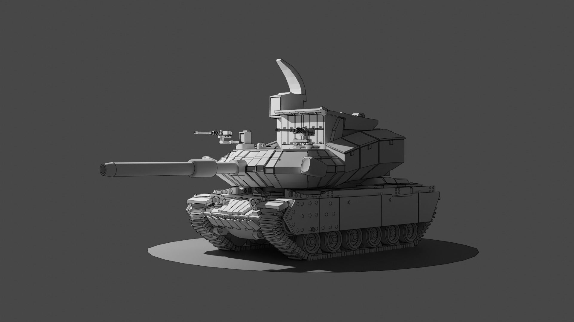 Pereh IDF tank buster 3D model 3D printable | CGTrader