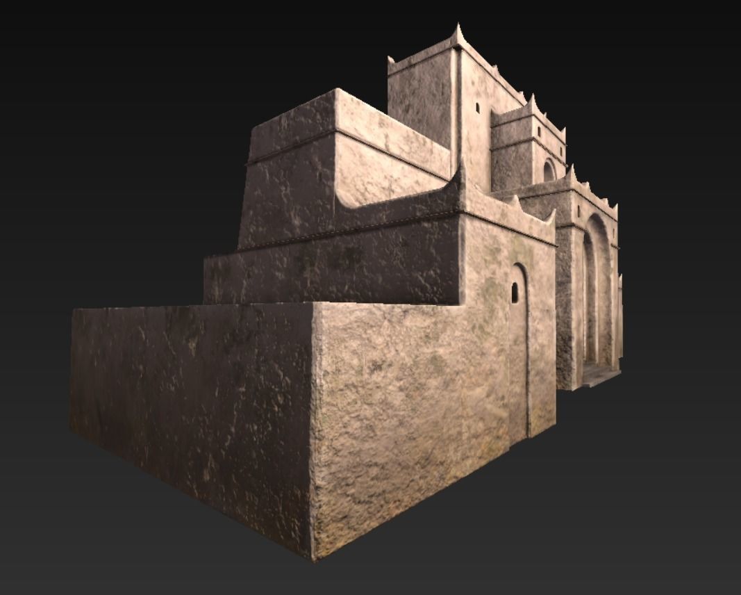 3D model Berber Citadel VR / AR / low-poly | CGTrader