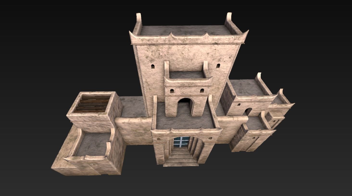 3D model Berber Citadel VR / AR / low-poly | CGTrader