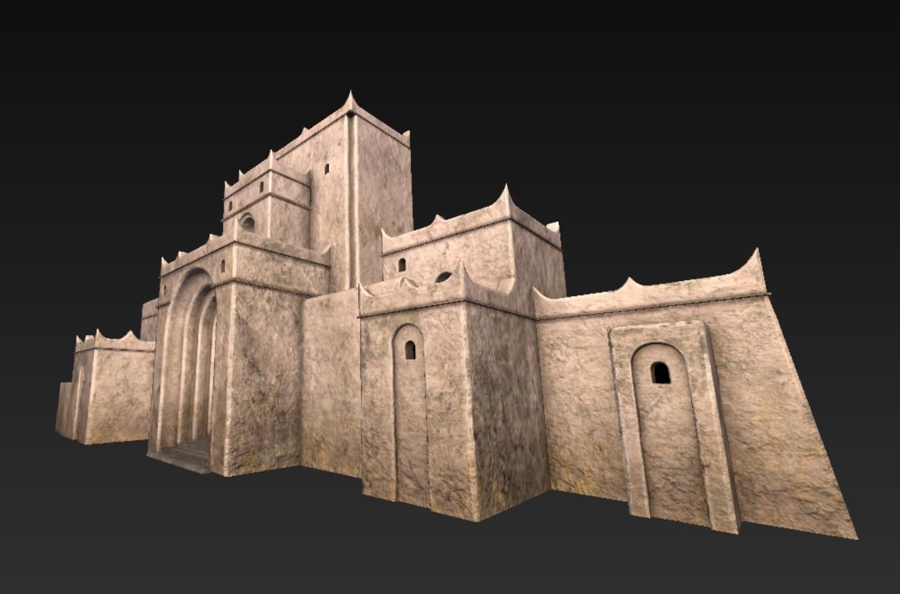 3D model Berber Citadel VR / AR / low-poly | CGTrader