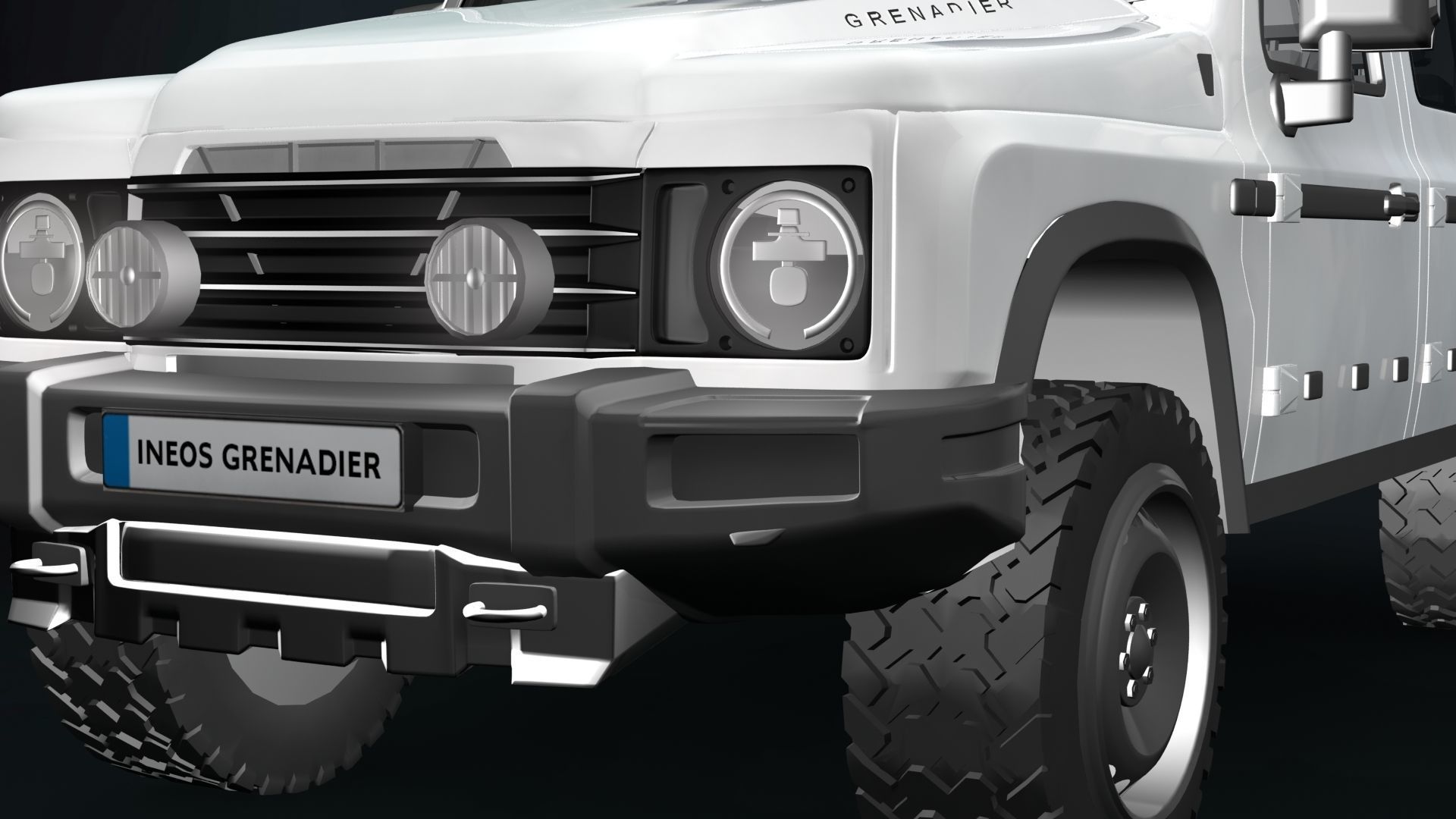 Ineos Grenadier 3D model | CGTrader