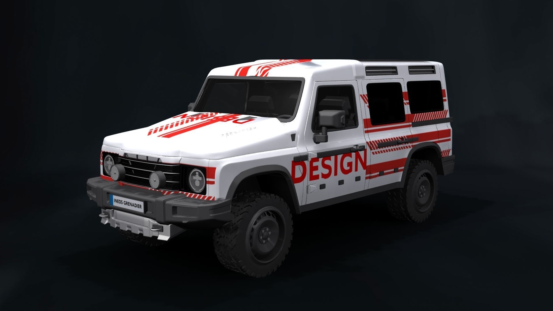 Ineos Grenadier 3D model | CGTrader