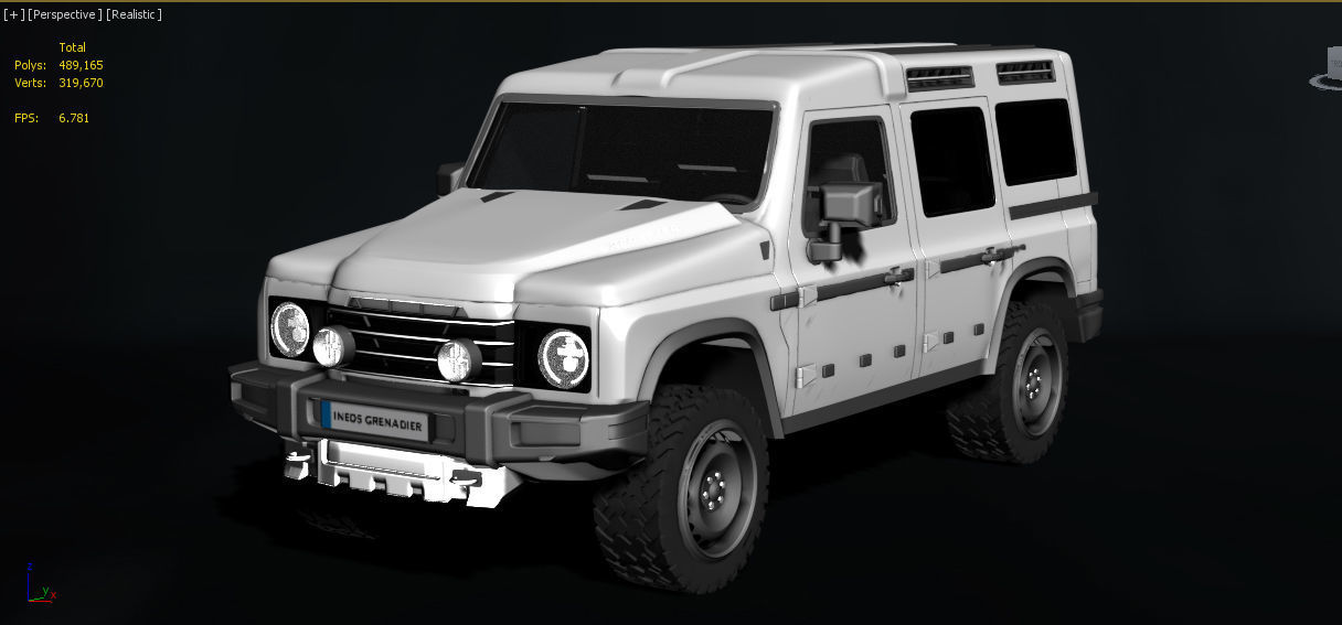 Ineos Grenadier 3D model | CGTrader