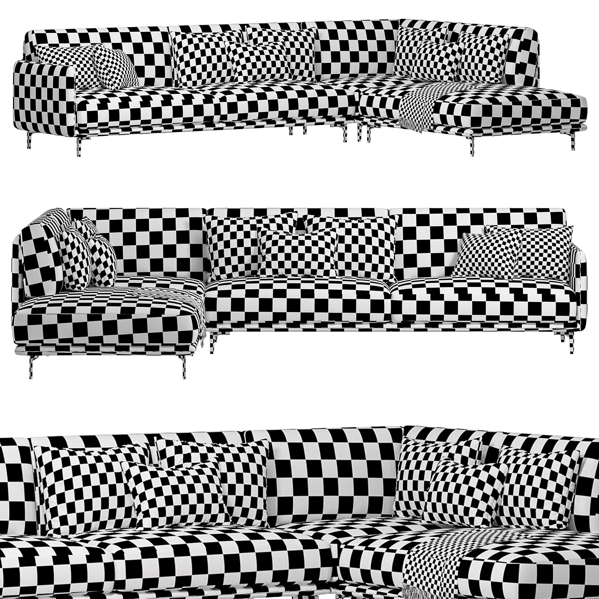 Krisby Sofa By DitreItalia 3D model | CGTrader