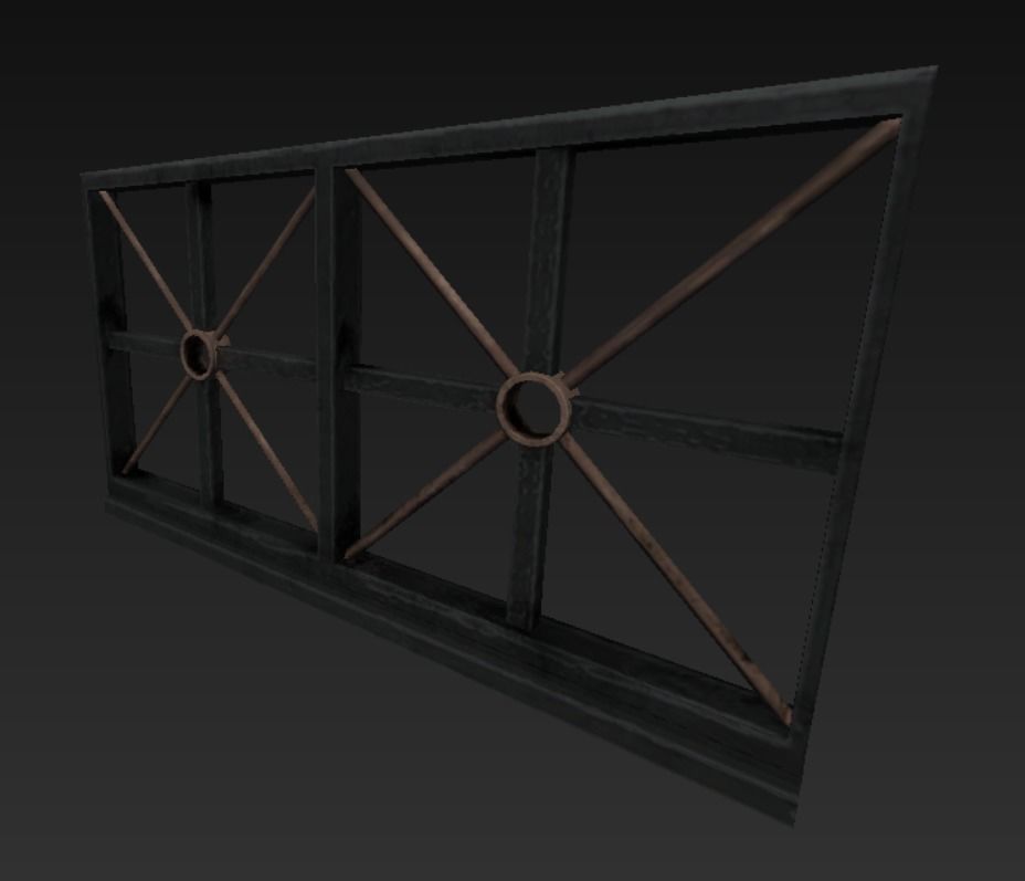 3D model Roman Railing VR / AR / low-poly | CGTrader