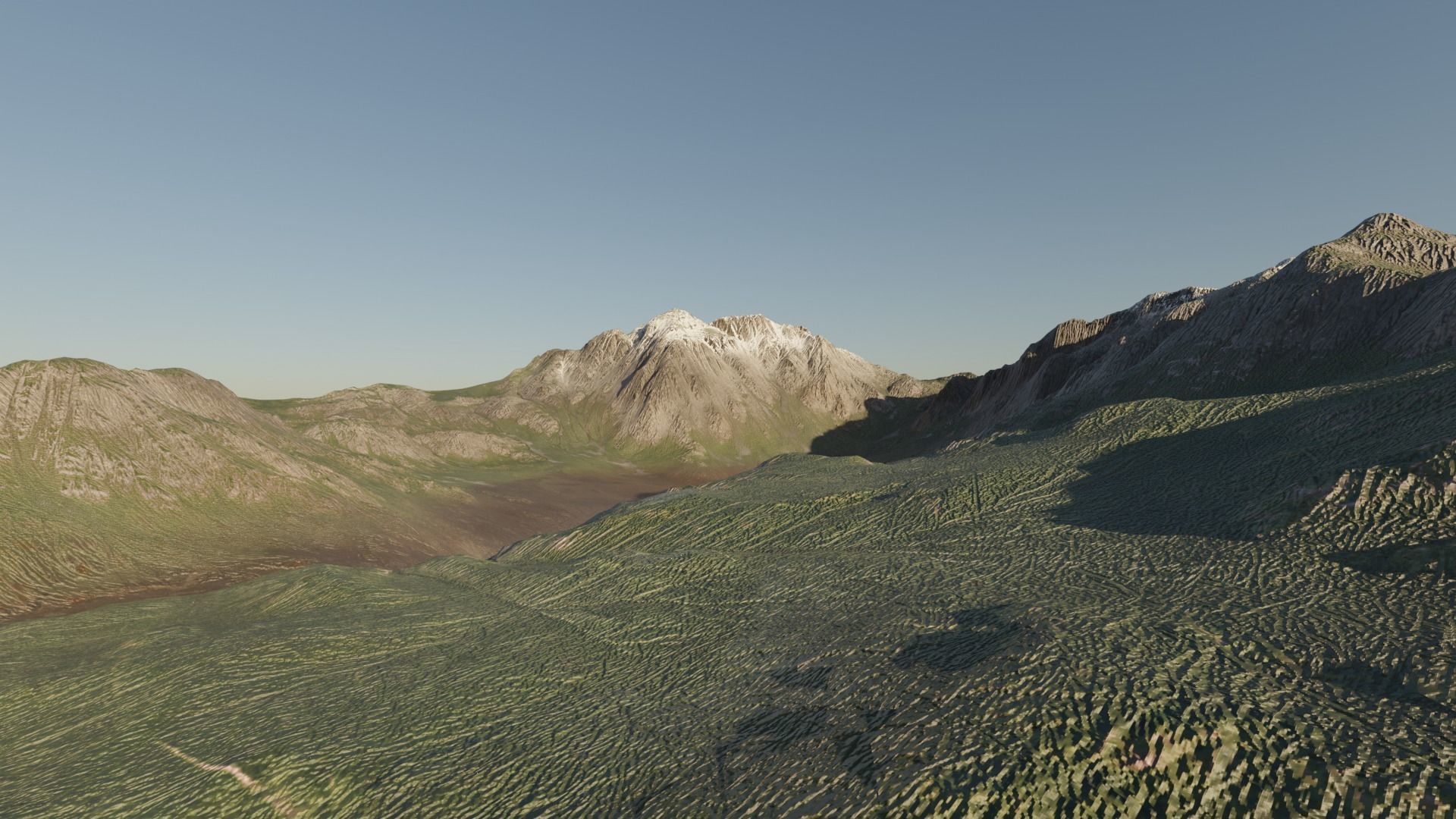 Realistic mountain 3D model | CGTrader