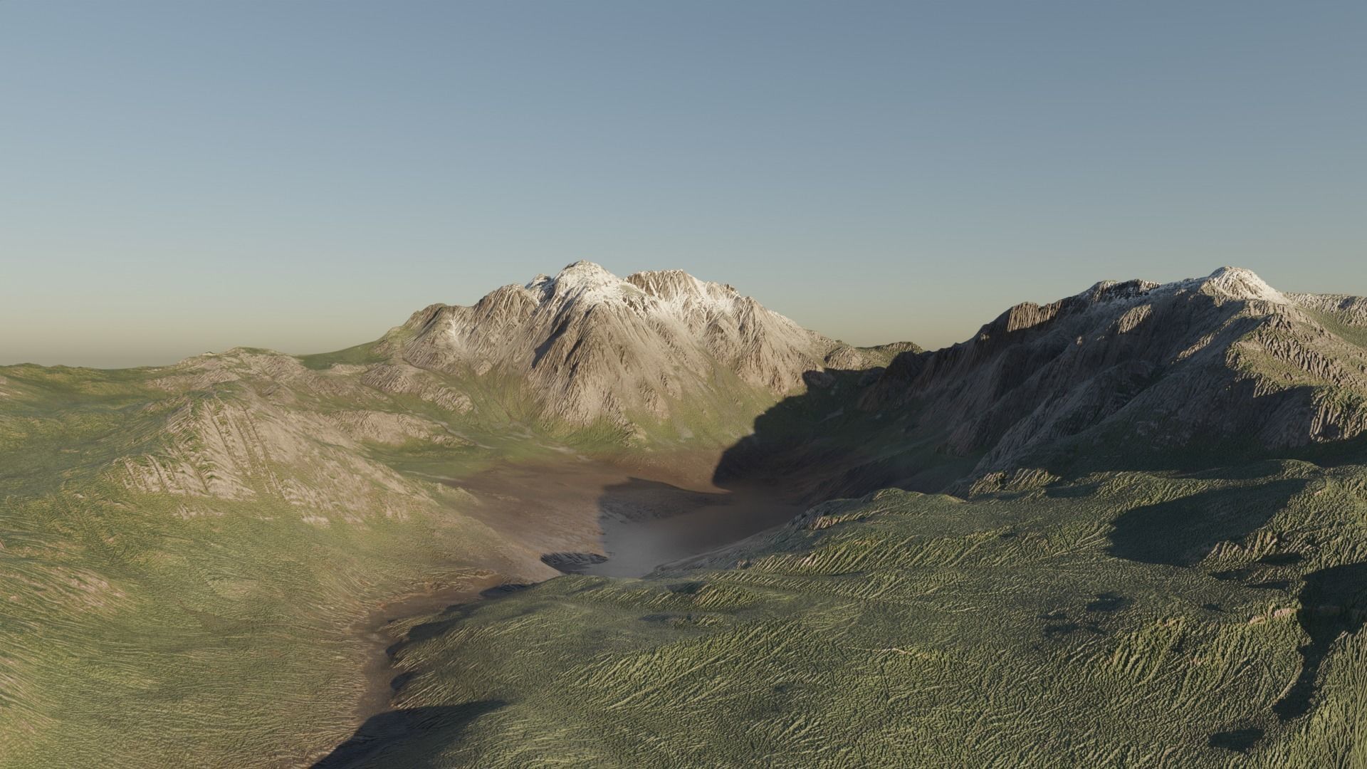 Realistic mountain 3D model | CGTrader