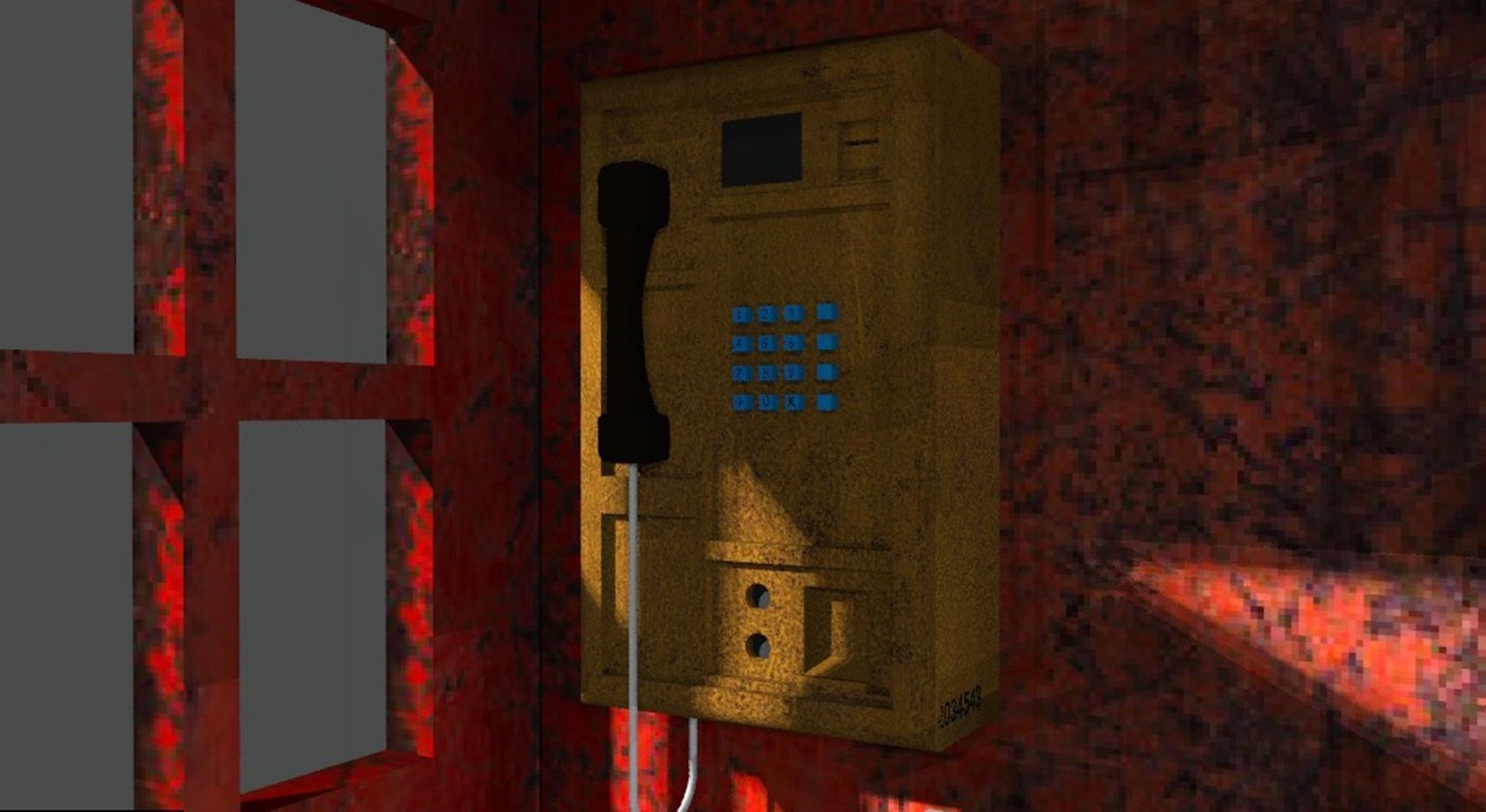 telephone box detailed printable lowpoly 3D model | CGTrader