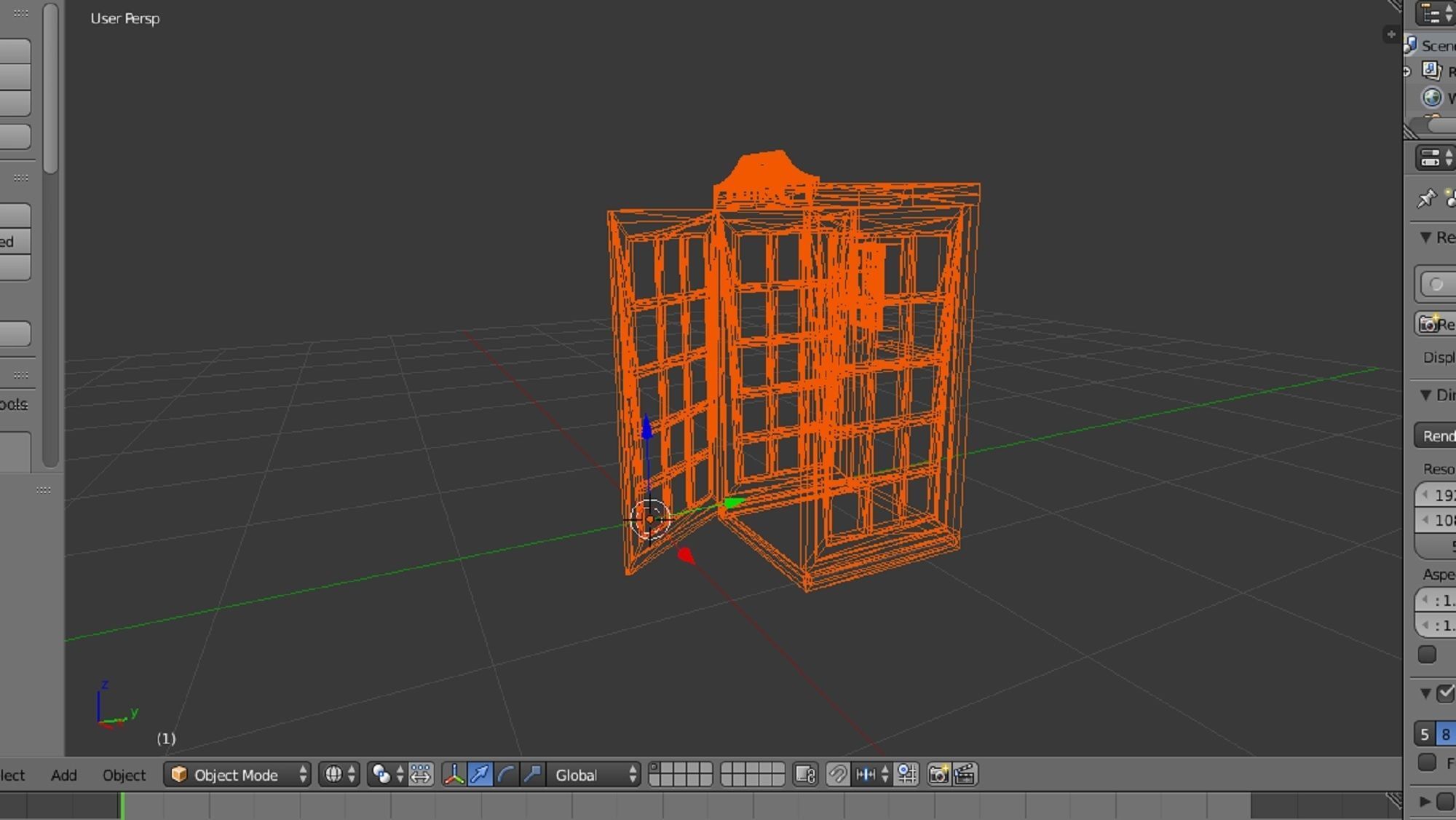 telephone box detailed printable lowpoly 3D model | CGTrader