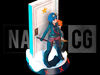 Fan Art Ramona Flowers and Scott Pilgrim 3D model 3D printable | CGTrader