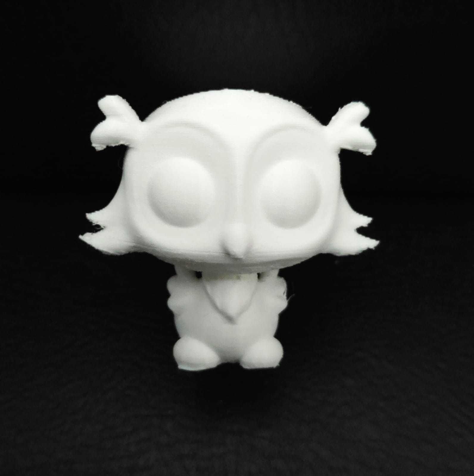 Owl Big Eyes 3D model 3D printable | CGTrader