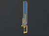 Chainsword 3D model 3D printable | CGTrader
